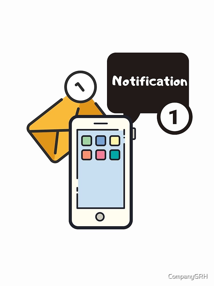 "Notifications nice" Poster for Sale by CompanyGRH | Redbubble