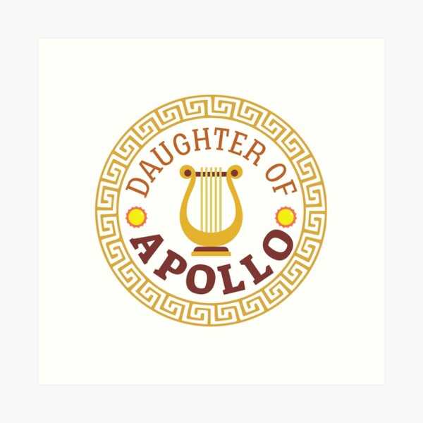 "Daughter of Apollo | Camp Half Blood Demigod | Greek Mythology" Art ...