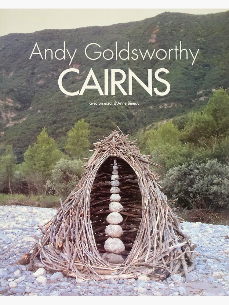 "Andy Goldsworthy - Cairns" Sticker for Sale by slowrotation | Redbubble