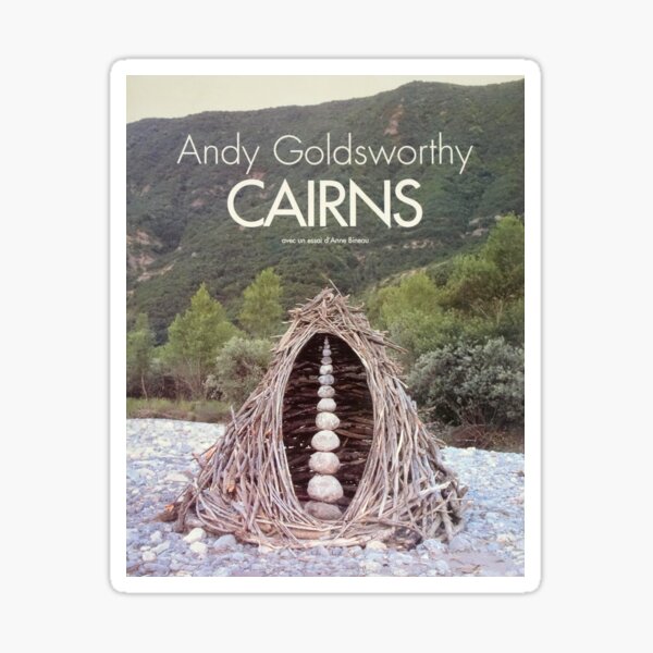 "Andy Goldsworthy - Cairns" Sticker for Sale by slowrotation | Redbubble
