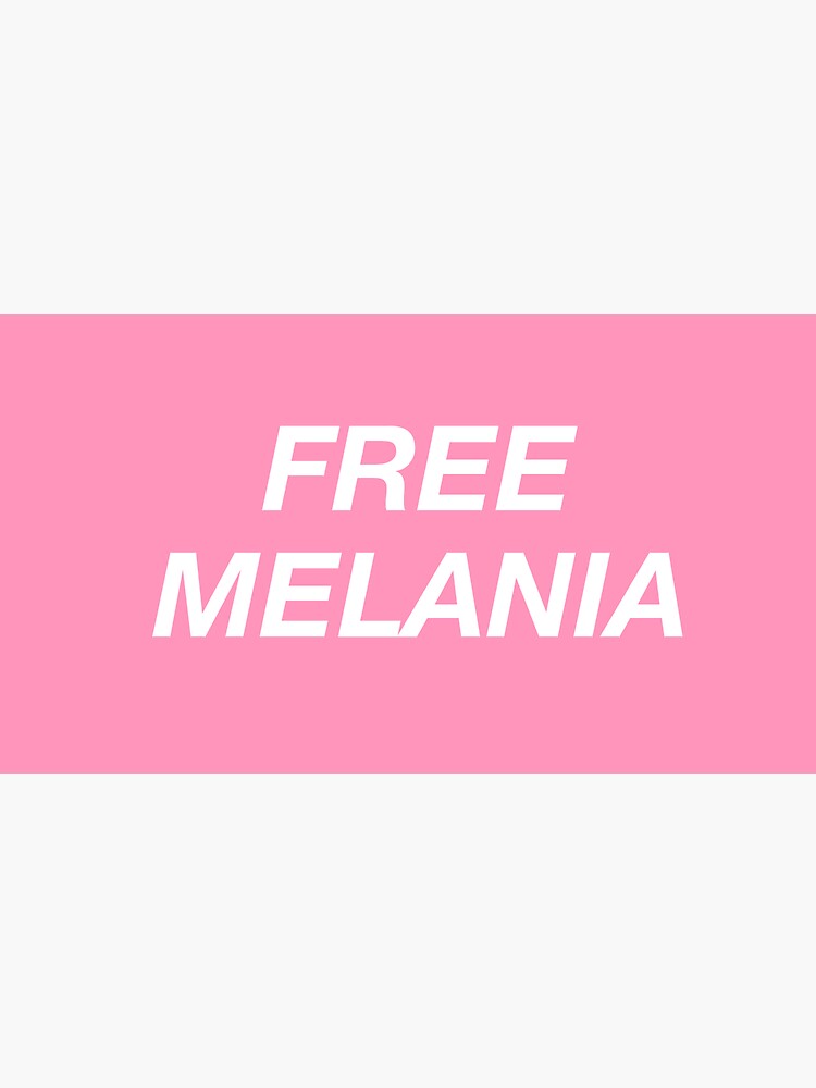 "free melania - save melania trump " Sticker for Sale by eugeniaindri ...