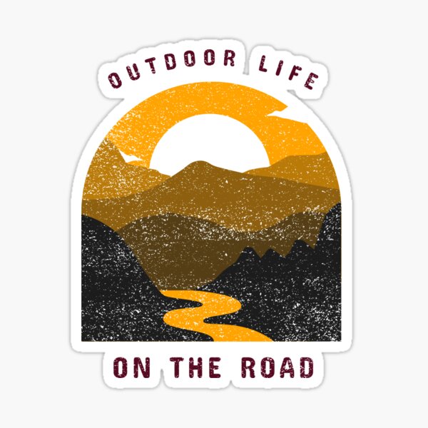 "Van Life logo design" Sticker by EmilienPons | Redbubble