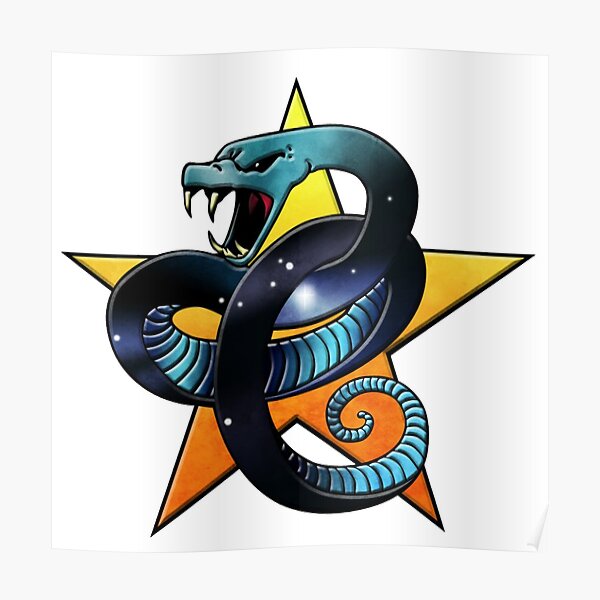 "Clan Star Adder" Poster for Sale by IronHive | Redbubble