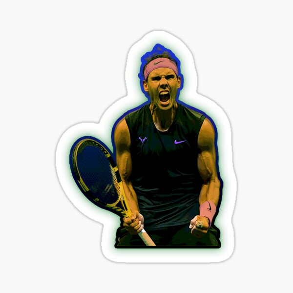 "Rafa nadal" Sticker by Hicham52 | Redbubble