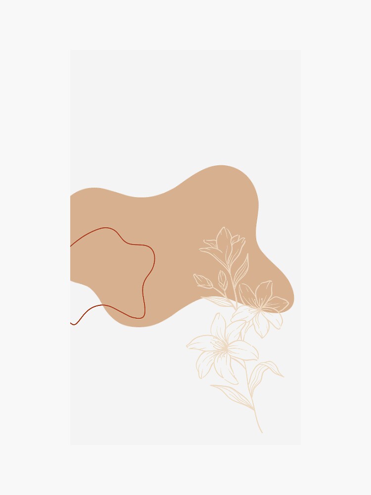 "Minimalist Bage Background" Sticker for Sale by Annien-t | Redbubble