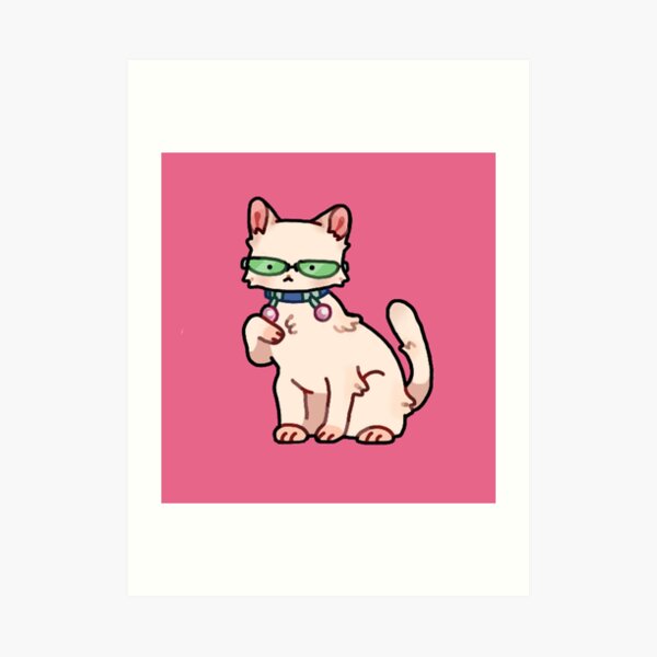 "Saiki the Cat || Saiki Kusuo no Sai Nan" Art Print for Sale by ...