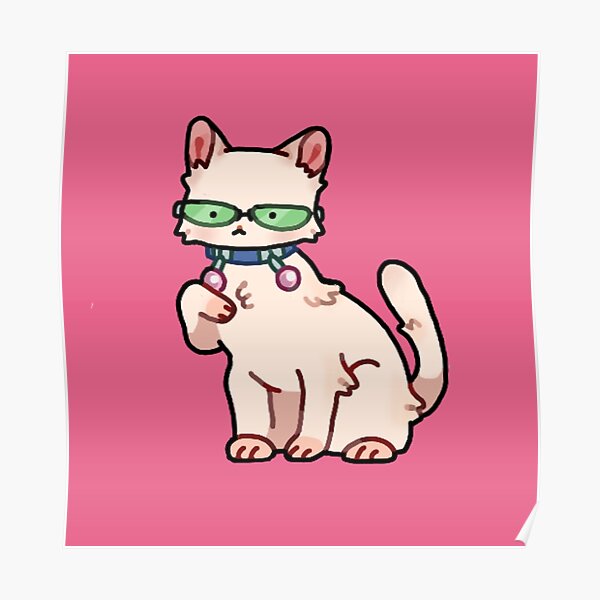 "Saiki the Cat || Saiki Kusuo no Sai Nan" Poster for Sale by ...