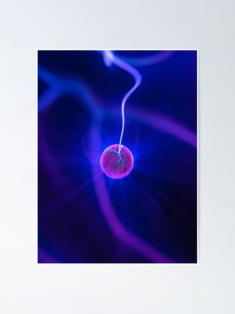 "Electric neuron, Lightning" Poster for Sale by AvasMix | Redbubble