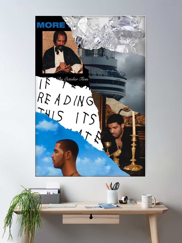 Mottige Drake Poster Drake 6 Album Cover Digital Poster Bundle