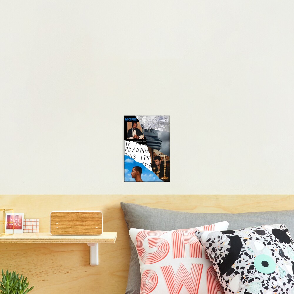 "Albums Drake Collage Poster" Poster for Sale by Pamela-McIntyre ...