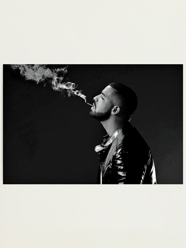 "Vintage Poster Drake Black And White Color" Photographic Print for ...