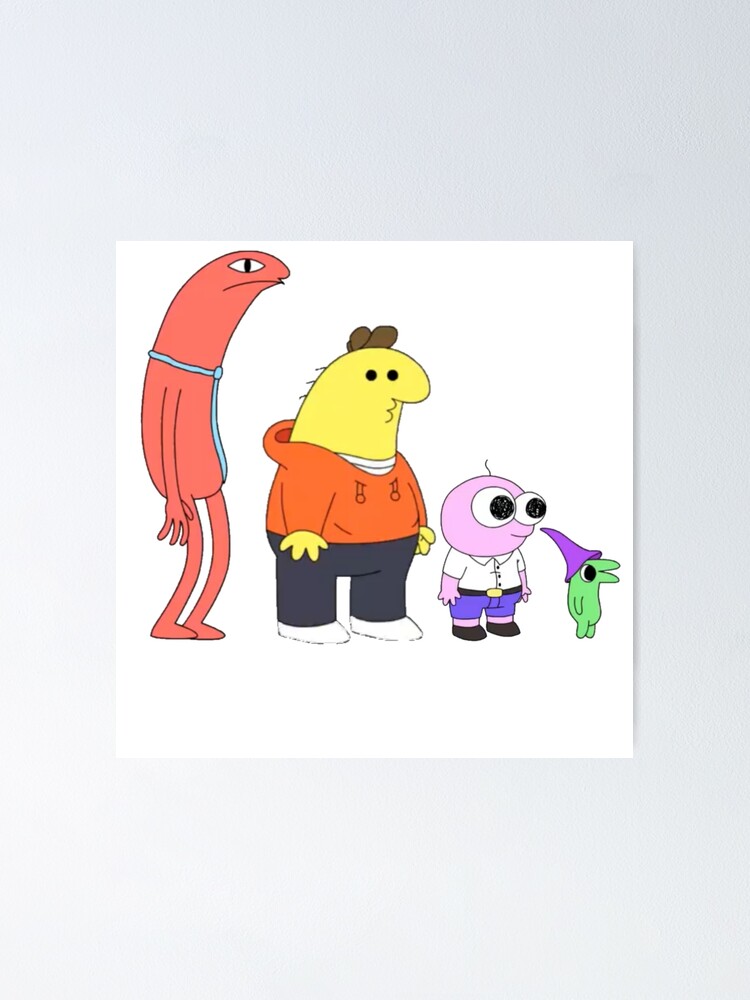 "BEST SELLING - Smiling Friends All Smiling Friends Design" Poster for ...