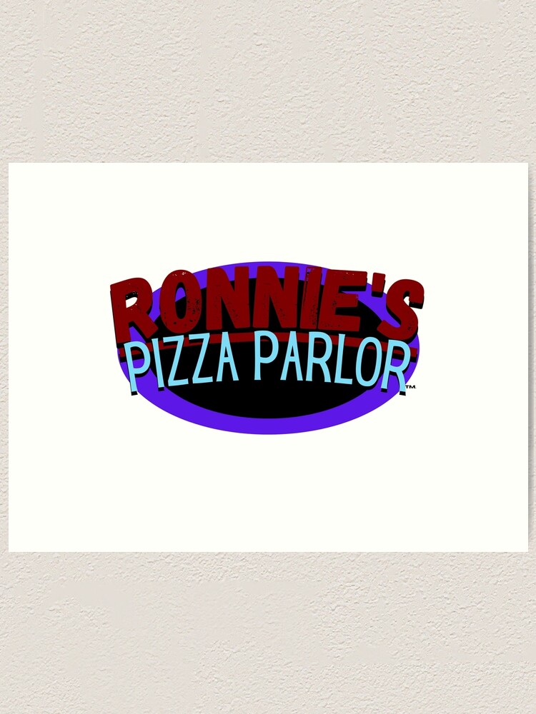 "Ronnie's Pizza Parlor (Roan) Logo" Art Print for Sale by toobadfrick ...