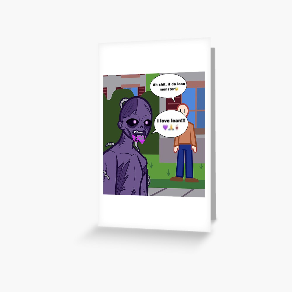 "Michael Afton Lean Monster " Greeting Card for Sale by poutania ...