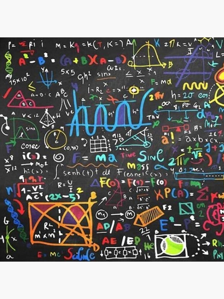 Equation Art Schrödinger's Equation Print | Grammatical Art