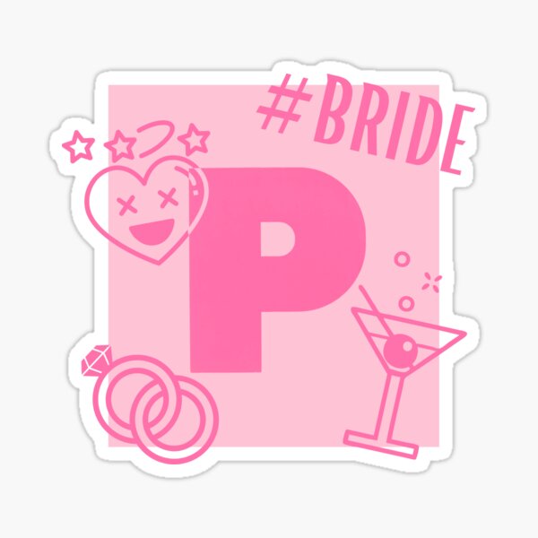 "Hen Party P Plate" Sticker by Harrostyle | Redbubble