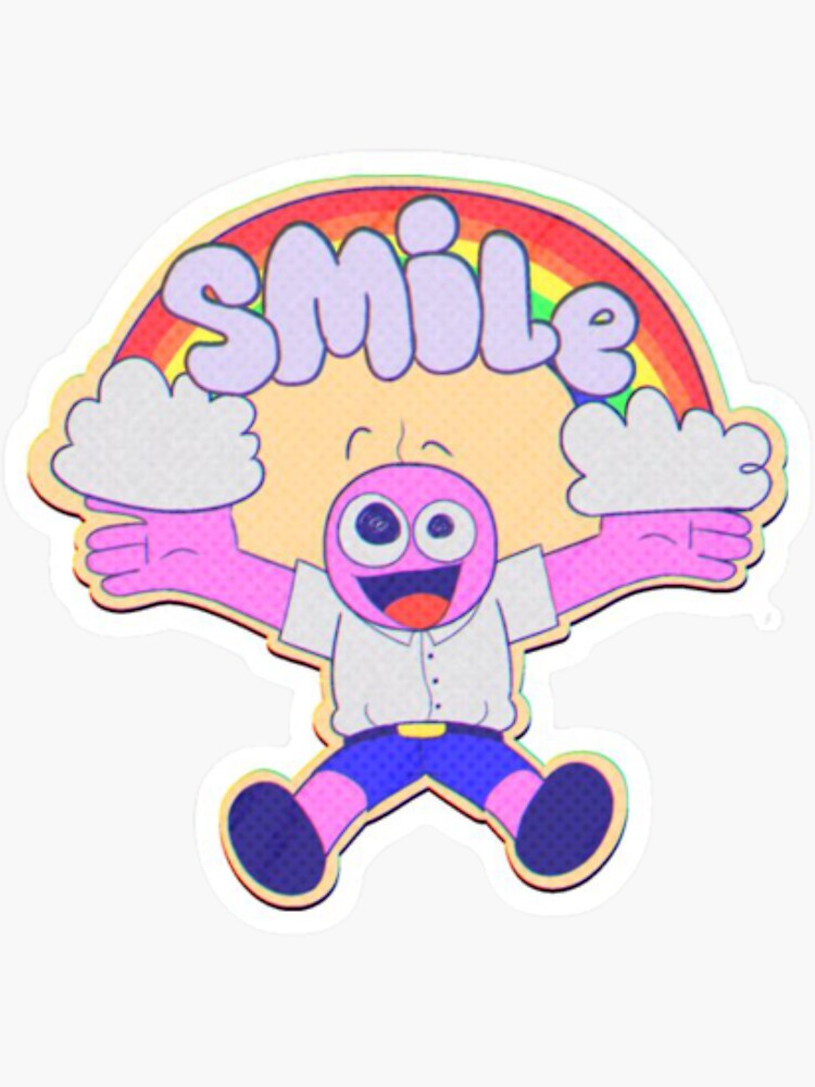 "Funny Smiling Friends Sticker" Sticker by VaLdoShop | Redbubble