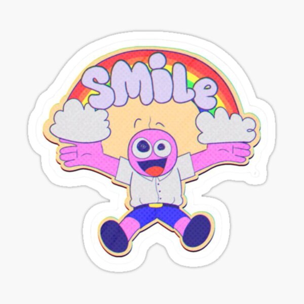 "Funny Smiling Friends Sticker" Sticker by VaLdoShop | Redbubble