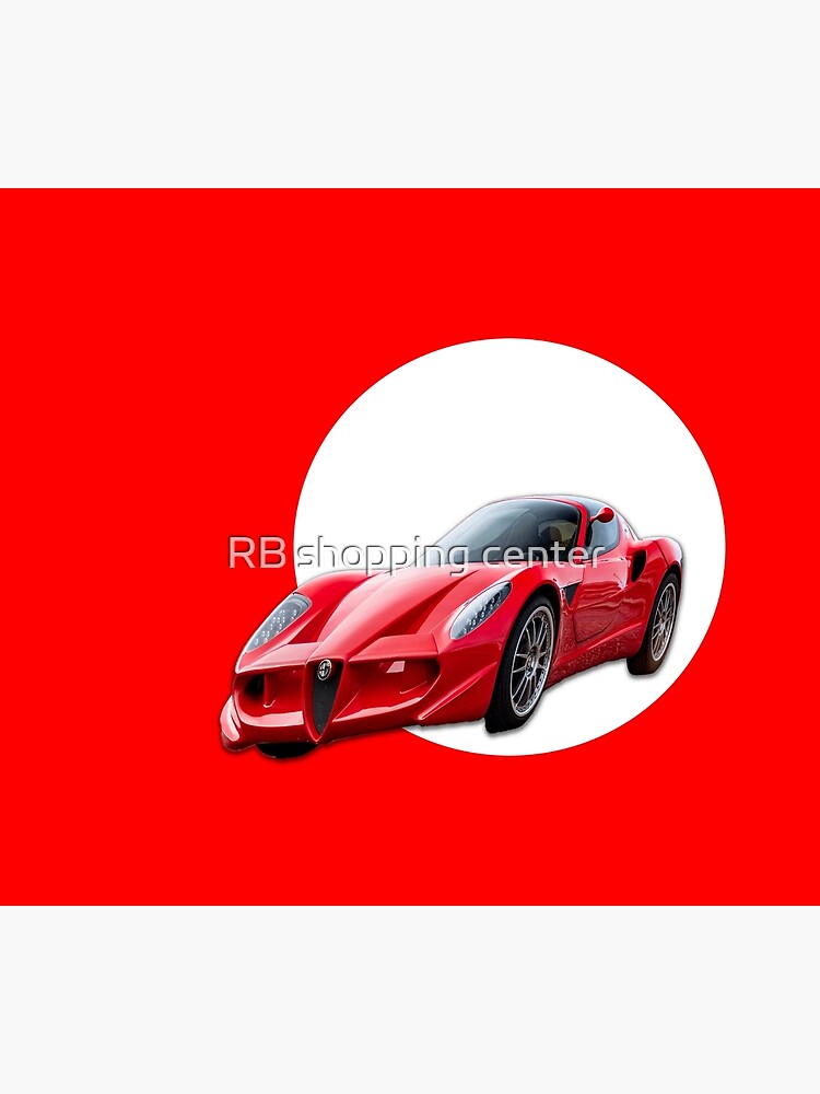 "alfa romio red" Poster for Sale by shahidpp | Redbubble