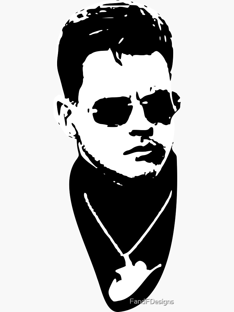 "Joe Cool" Sticker for Sale by FandFDesigns | Redbubble
