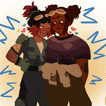 "Ally and Jess Amphibia " Sticker for Sale by looxn | Redbubble