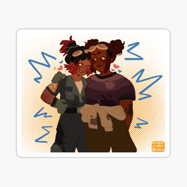 "Ally and Jess Amphibia " Sticker for Sale by looxn | Redbubble