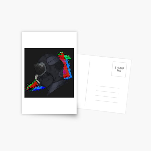 "R6 mute " Postcard for Sale by Squiddythings | Redbubble