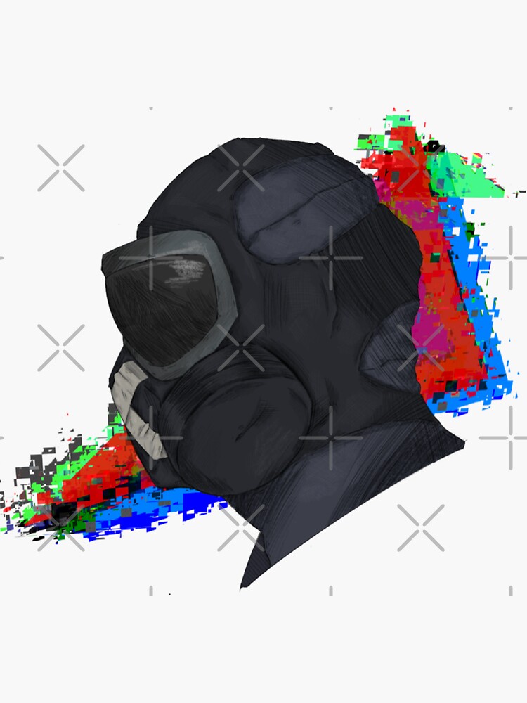 "R6 mute " Sticker for Sale by Squiddythings | Redbubble