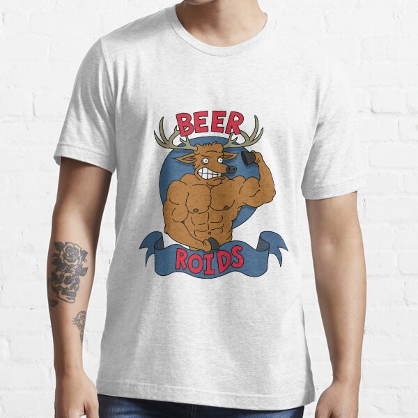 "BEER ROIDS" T-shirt for Sale by ilcalvelage | Redbubble | mr pickles t ...