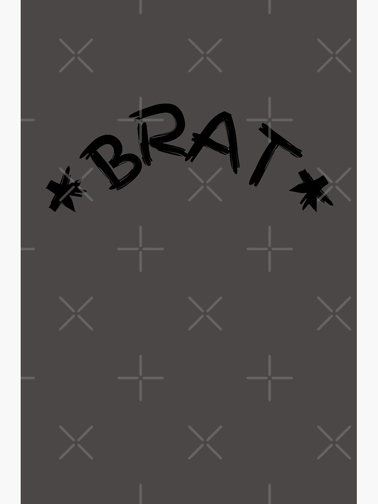 *BRAT* ABDL Design T-shirt Premium Matte Vertical Poster sold by ...