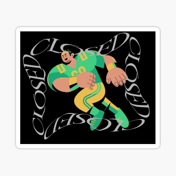 "Running man" Sticker for Sale by MyArtChava | Redbubble