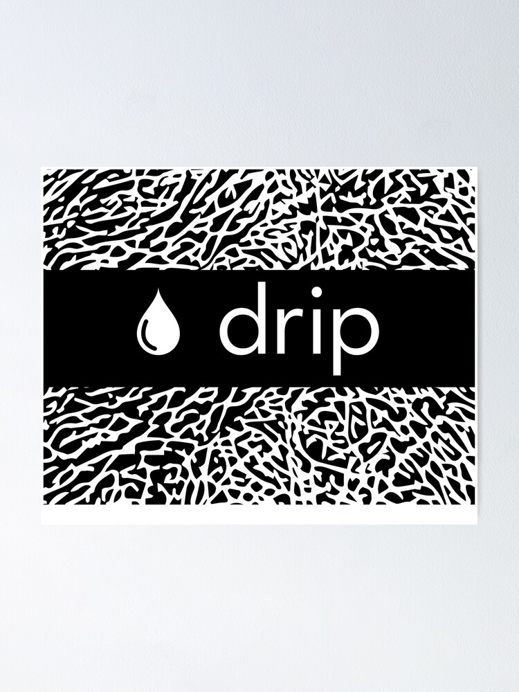 "Drip Camo" Poster for Sale by dlmillard | Redbubble