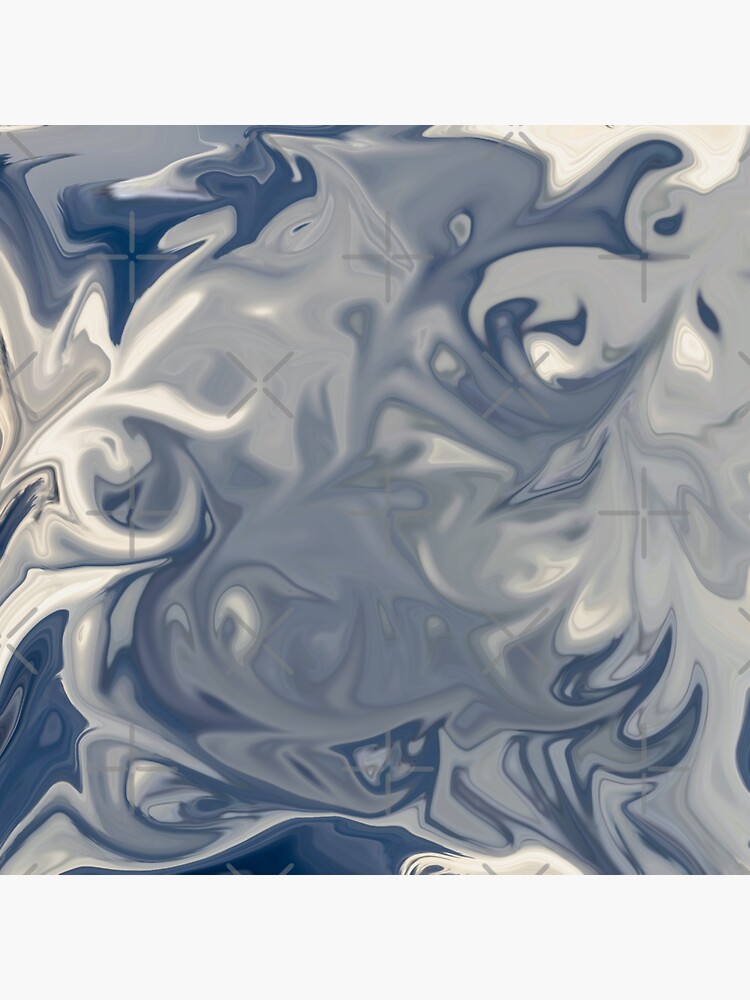 "Arctic Fish Trippy Abstract Psychedelic Artwork" Sticker by vikghosh ...