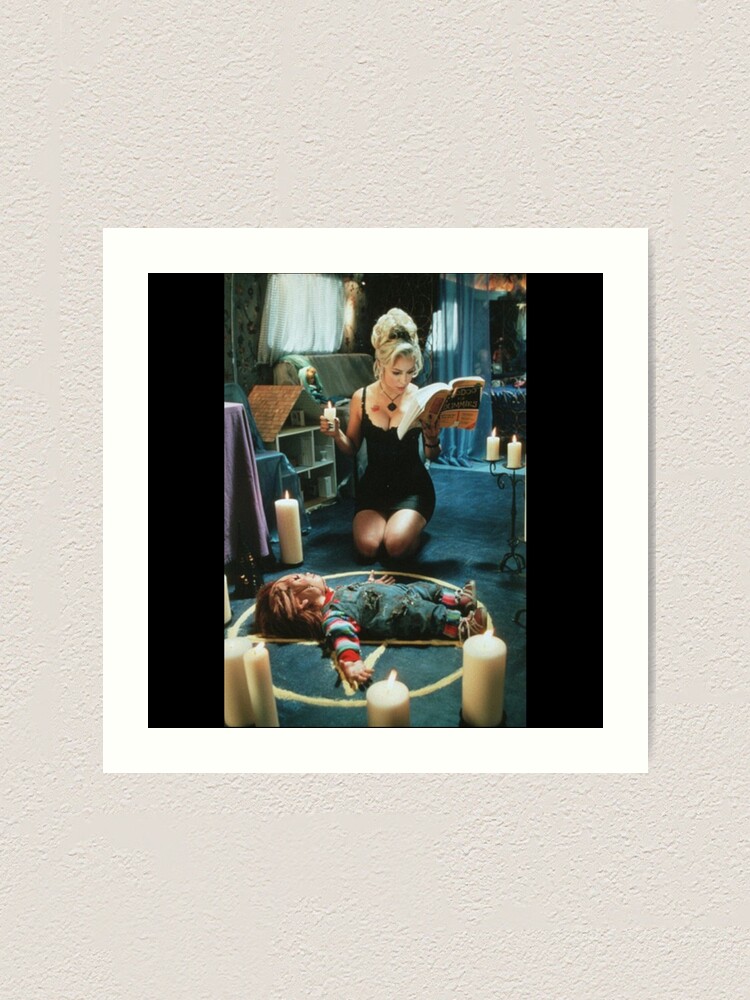 "bride of chucky - human tiffany and chucky" Art Print by ...