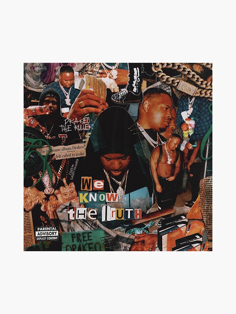 "drakeo the ruler merch" Sticker for Sale by malachiw395 | Redbubble