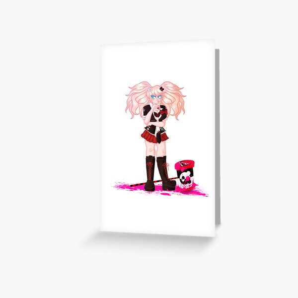 "junko with hammer no background ver" Greeting Card for Sale by ...
