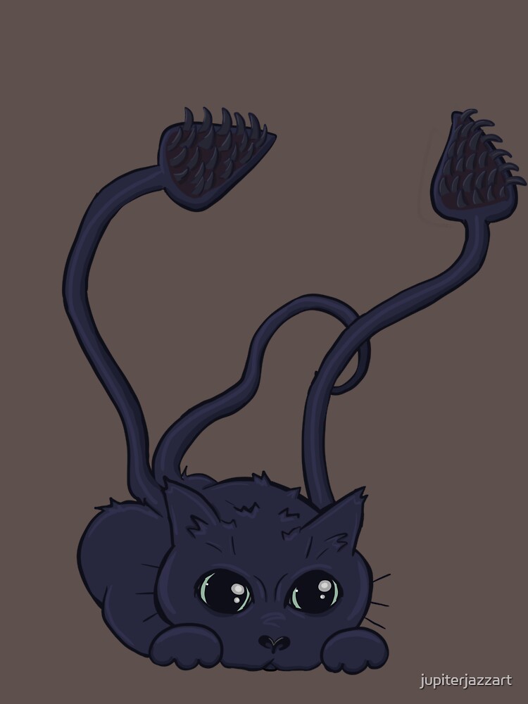 "Displacer Kitty (Neutral Pose)" T-shirt for Sale by jupiterjazzart ...