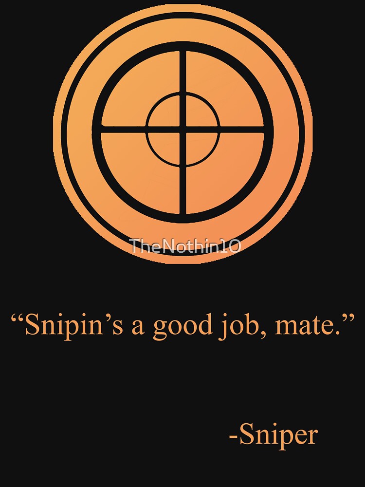 "TF2 Sniper Emblem" T-shirt by TheNothin10 | Redbubble