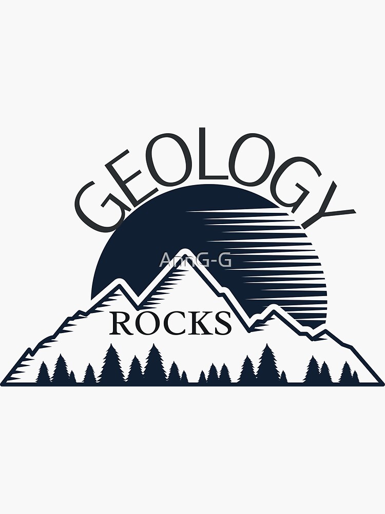 "Geology Rocks" Sticker by AnnG-G | Redbubble