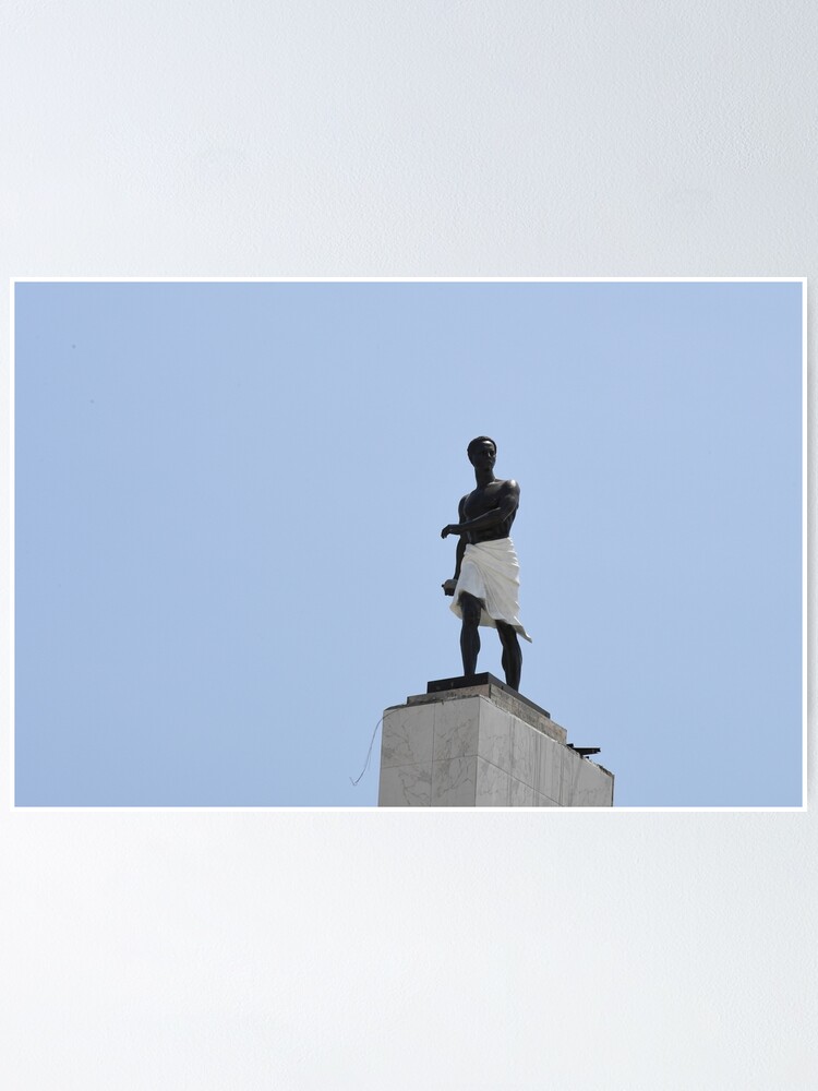 "Newly renovated Dhagax - Tuur Monument in Mogadishu - Somalia" Poster ...