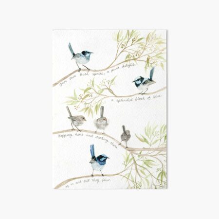 "Bush Sprite" Art Board Print for Sale by Art-by-Meredith | Redbubble