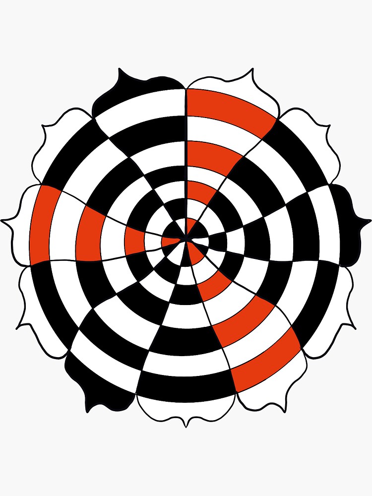 "Abstract Bullseye" Sticker by roleydesigns | Redbubble