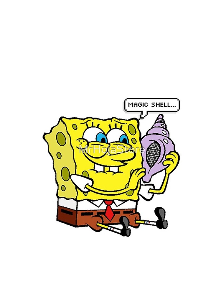 "SpongeBob and the Magic Conch" iPhone Case for Sale by MrHojaStore ...