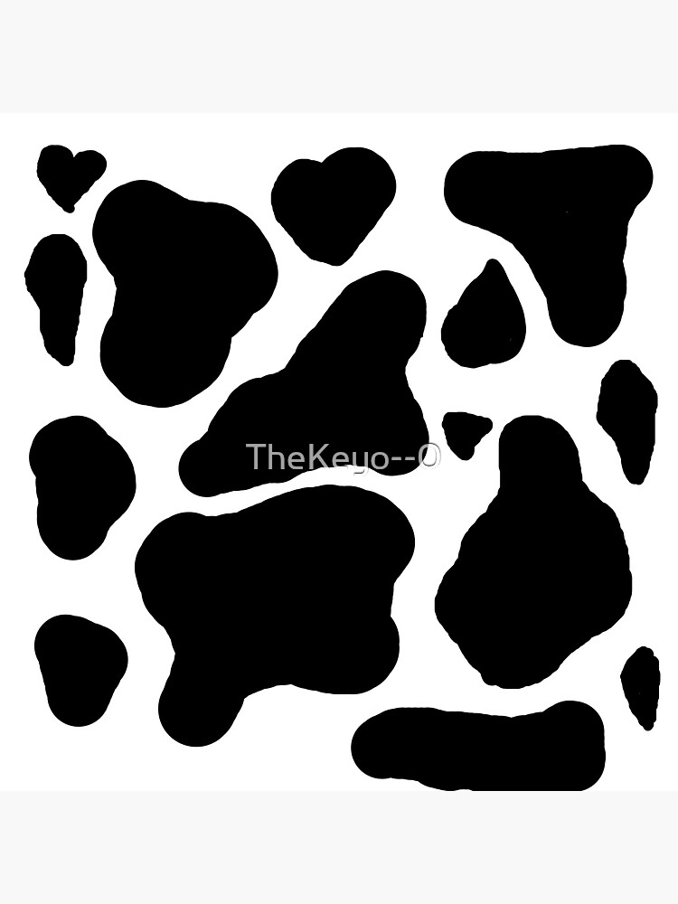 "Cow Print " Sticker by TheKeyo--0 | Redbubble