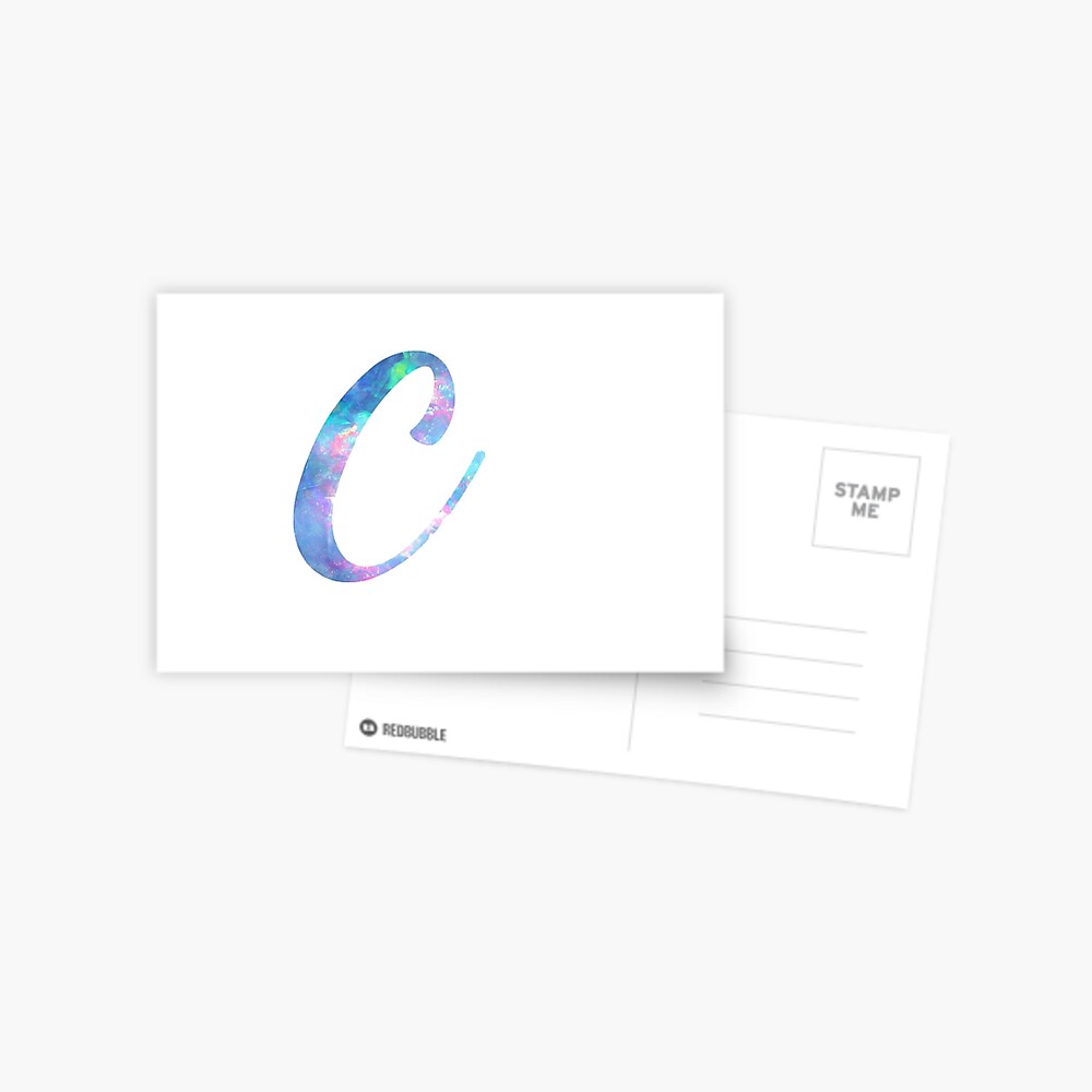 "Letter C" Sticker for Sale by emerdmann | Redbubble
