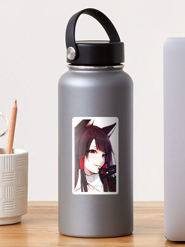 "Azur Lane - Akagi" Sticker for Sale by MissKaohka | Redbubble