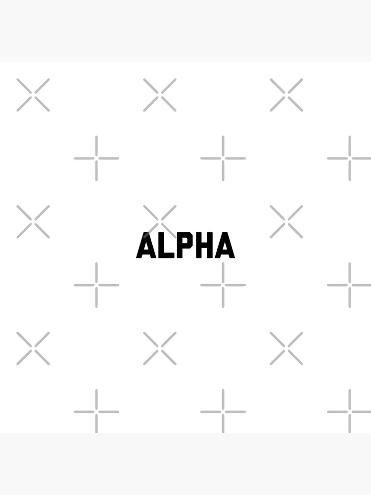 "Alpha (Omegaverse)" Poster for Sale by CaughtInAStorm | Redbubble