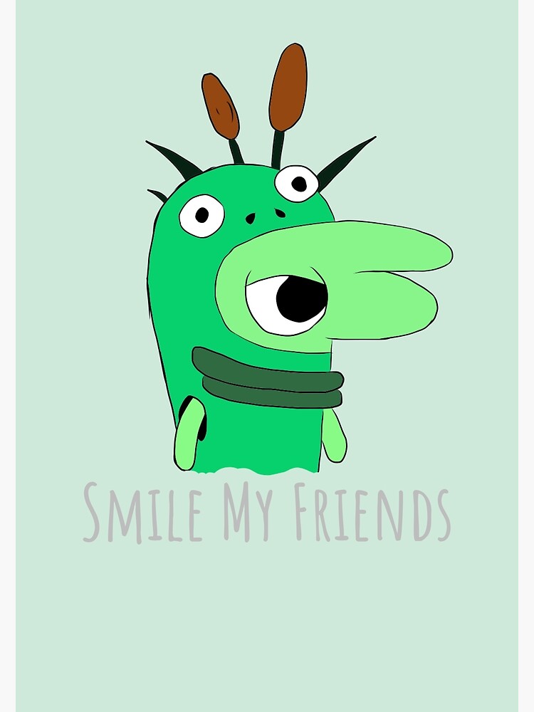 "Glep Smile My Friends" Poster for Sale by RevloShop | Redbubble