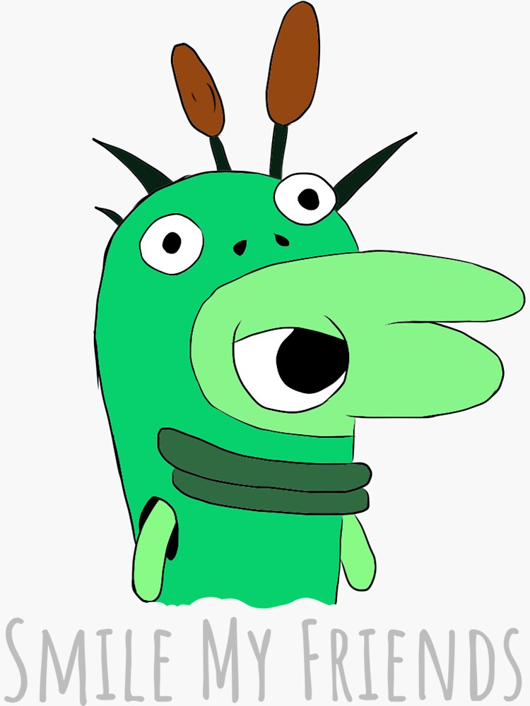 "Glep Smile My Friends" Sticker for Sale by RevloShop | Redbubble