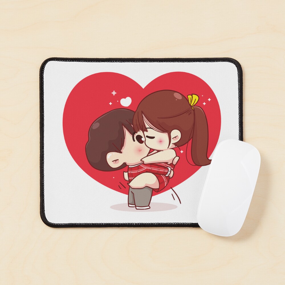 "Lovers Couple Kissing - Love" Sticker for Sale by bau-shop | Redbubble